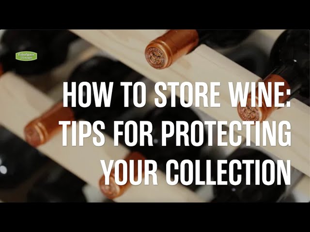 5 Tips on How to Properly Store Wine At Home or In Storage