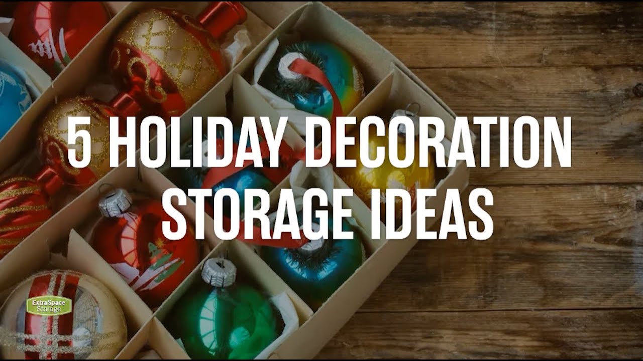 Holiday Storage Ideas: 9 Tips for Organizing Holiday Decor | Extra ...