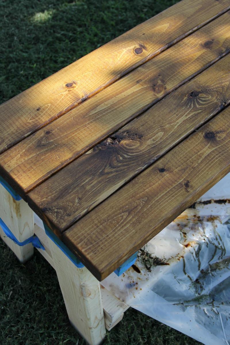 Simple DIY Farmhouse Bench Tutorial With Storage