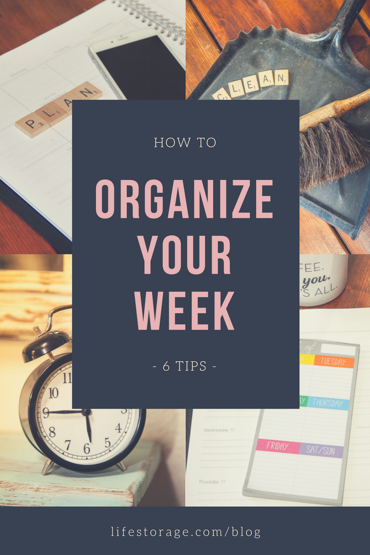 How to Organize Your Life - One Week at a Time | Extra Space Storage