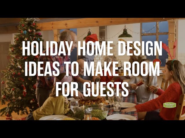 14 Holiday Home Design Ideas to Help You Make Room for Guests | Extra ...