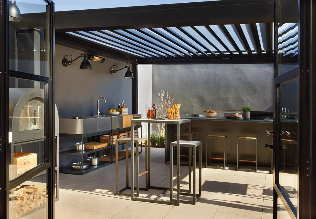 Outdoor Dirty Kitchen Design