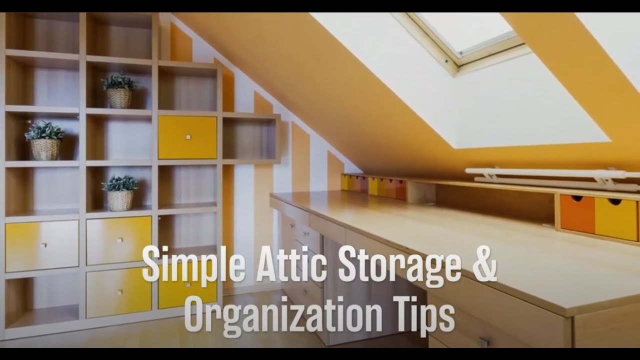 How to Organize an Attic: 15 Simple Tricks & Tips | Extra Space Storage