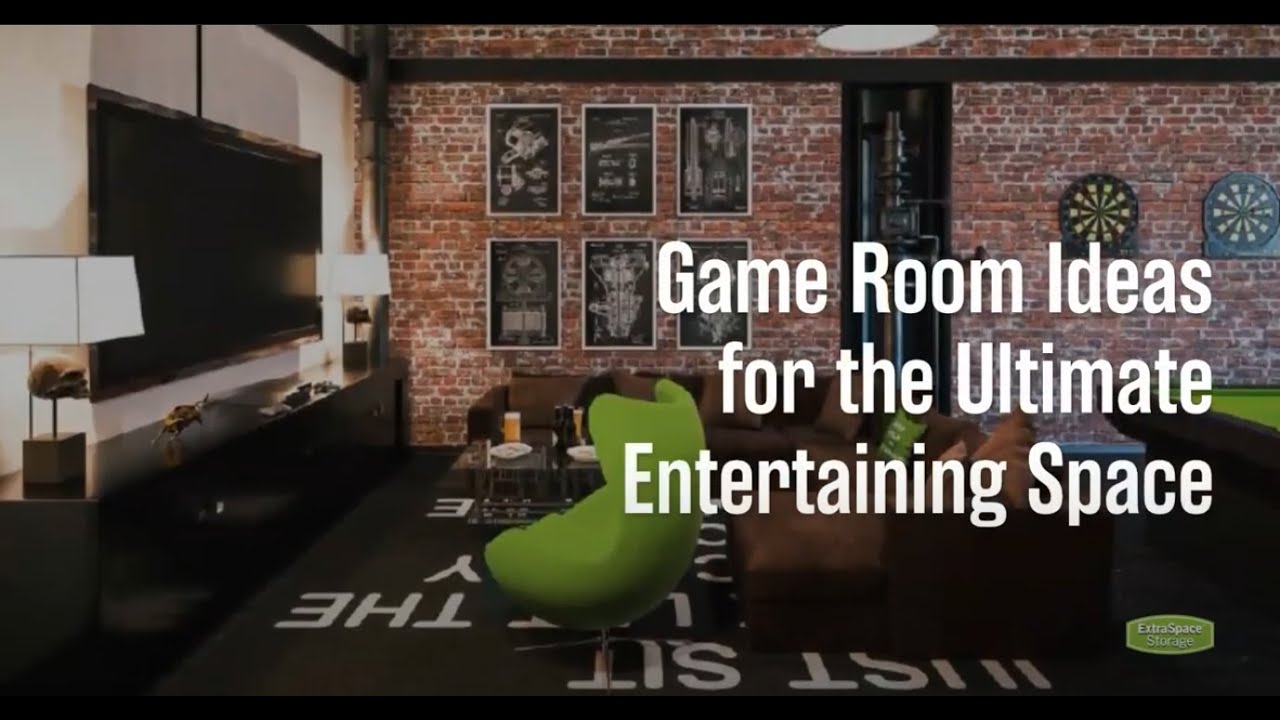 Create an Awesome Home Game Room with These 26 Ideas | Extra Space Storage