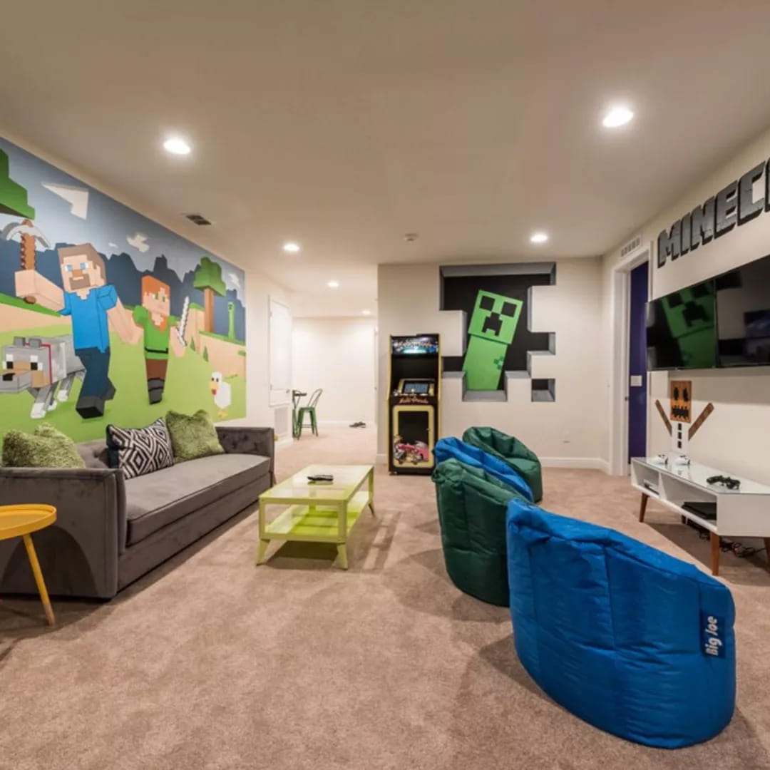 Minecraft Living Room Ideas Xbox Baci Living Room