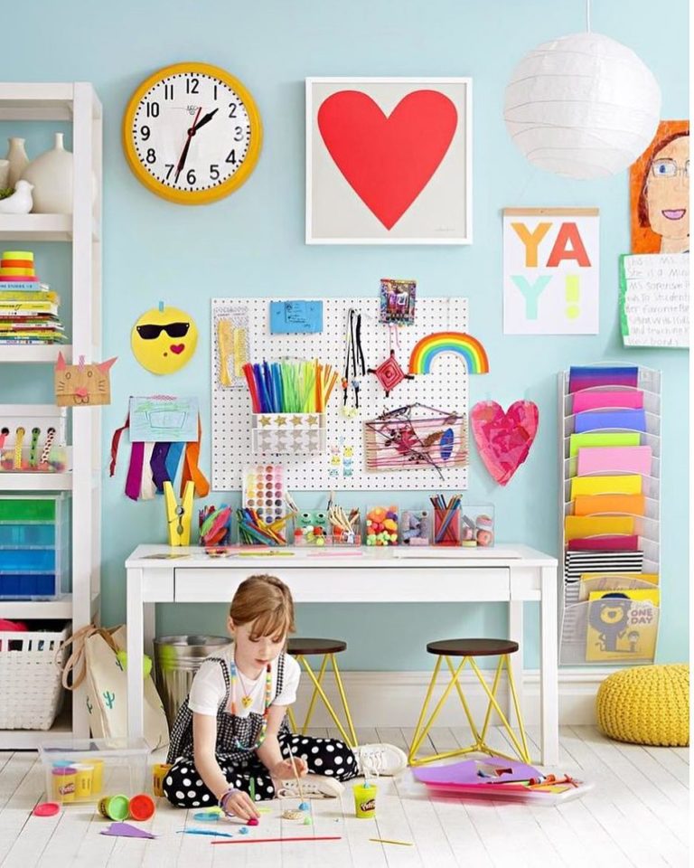 19 Cute Kids Study Room Design Ideas | Extra Space Storage