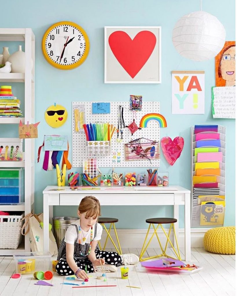 19 Cute Kids Study Room Design Ideas | Extra Space Storage