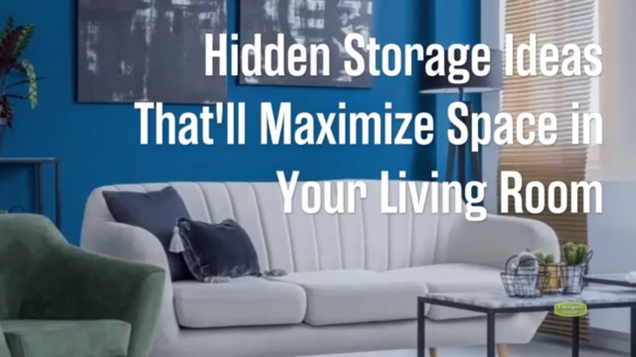 19 Hidden Living Room Storage Ideas | Extra Space Storage