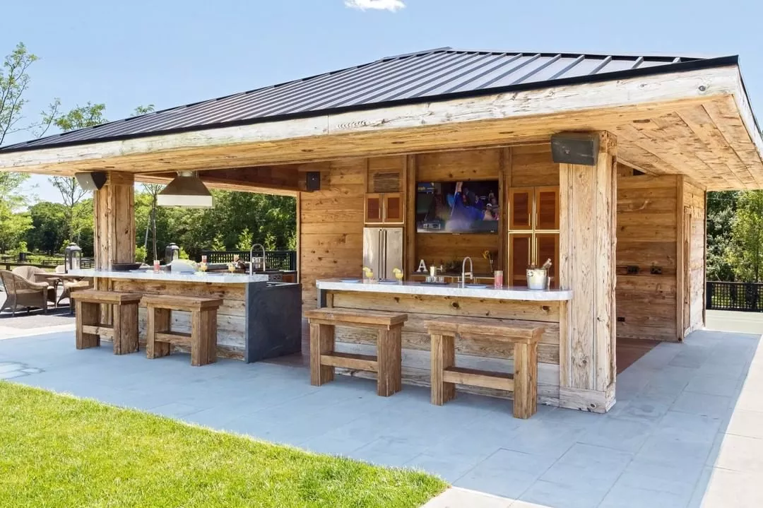 Man Cave With Outdoor Kitchen 386 346 5172. Outdoor Kitchen. Custom