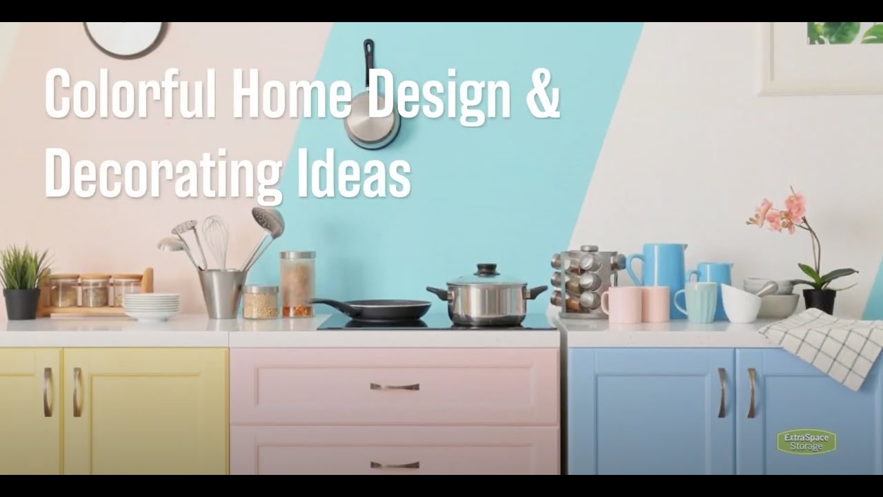 27 Colorful Home Design & Decorating Ideas | Extra Space Storage