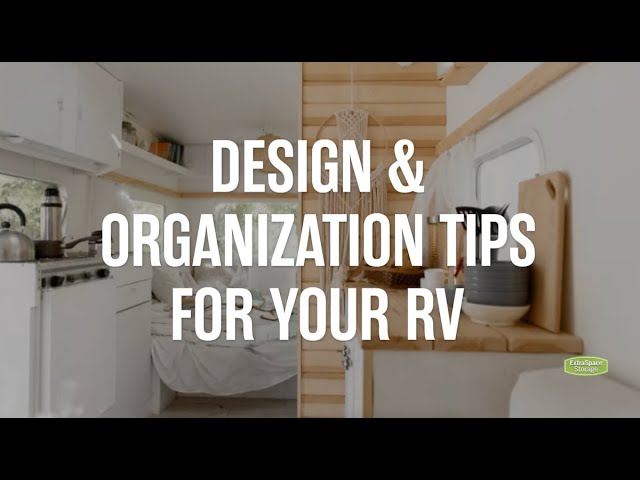 23 RV Design & Organization Ideas | Extra Space Storage