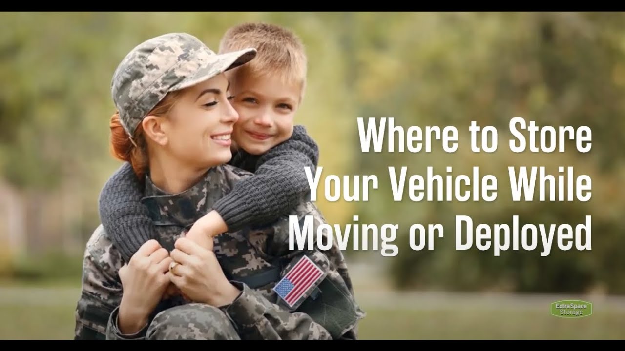 Military Storage: Where to Store Your Vehicle While Moving or Deployed