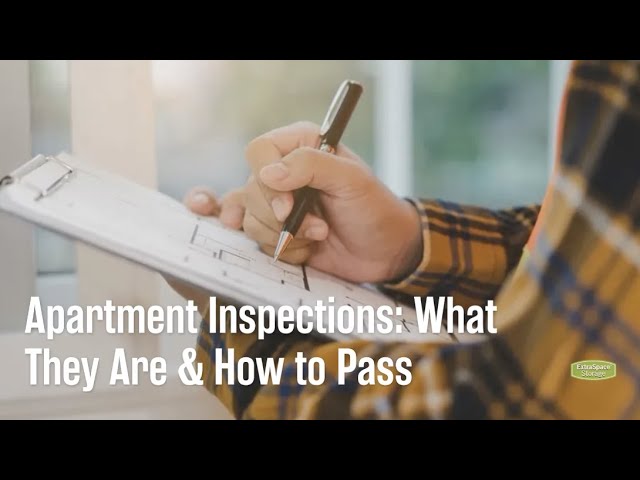 Helpful Tips to Pass Your Apartment Inspection | Extra Space Storage