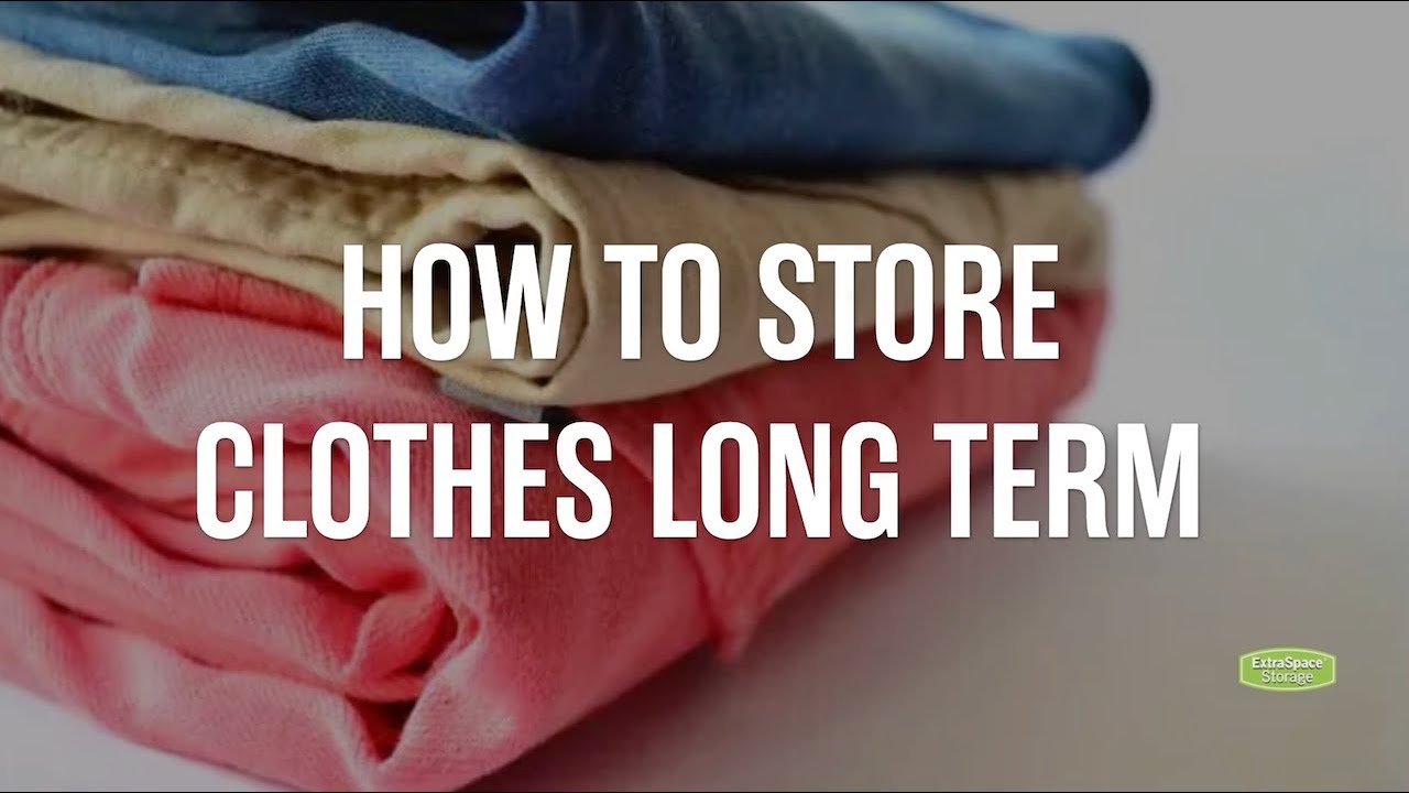 How to Preserve Clothes in Storage | Extra Space Storage