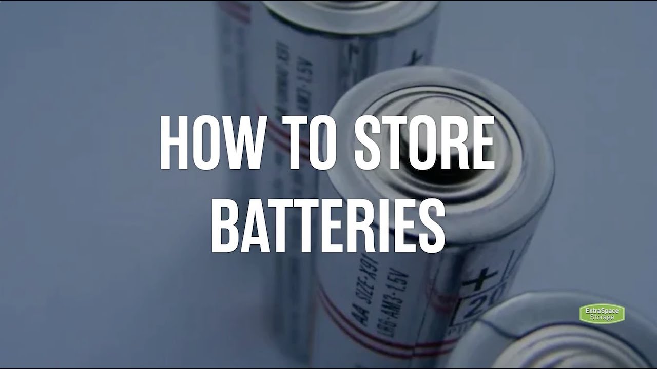 Your At-Home Battery Storage Guide | Extra Space Storage