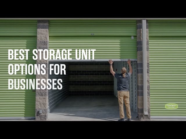 Best Storage Unit Options for Businesses | Extra Space Storage Best ...
