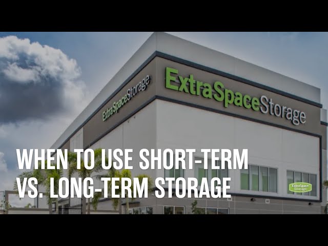 When to Use Short-Term & Long-Term Storage | Extra Space Storage