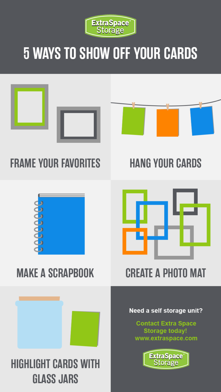 How to Display, Repurpose, & Store Sentimental Cards | Extra Space Storage