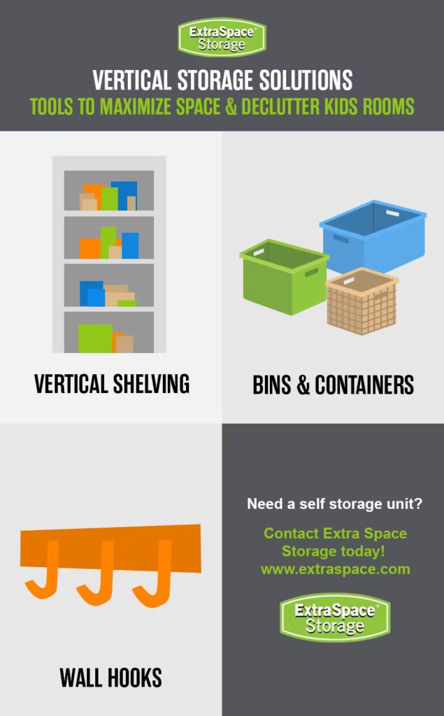 11 Tips for Decluttering Your Kid's Bedroom | Extra Space Storage