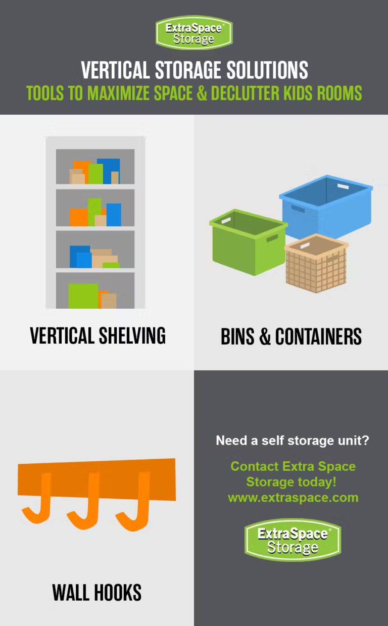 11 Tips for Decluttering Your Kid's Bedroom | Extra Space Storage