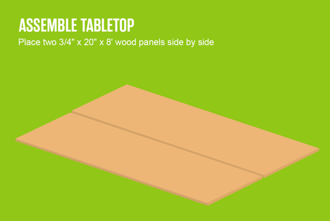 DIY Farmhouse Dining Table | Extra Space Storage