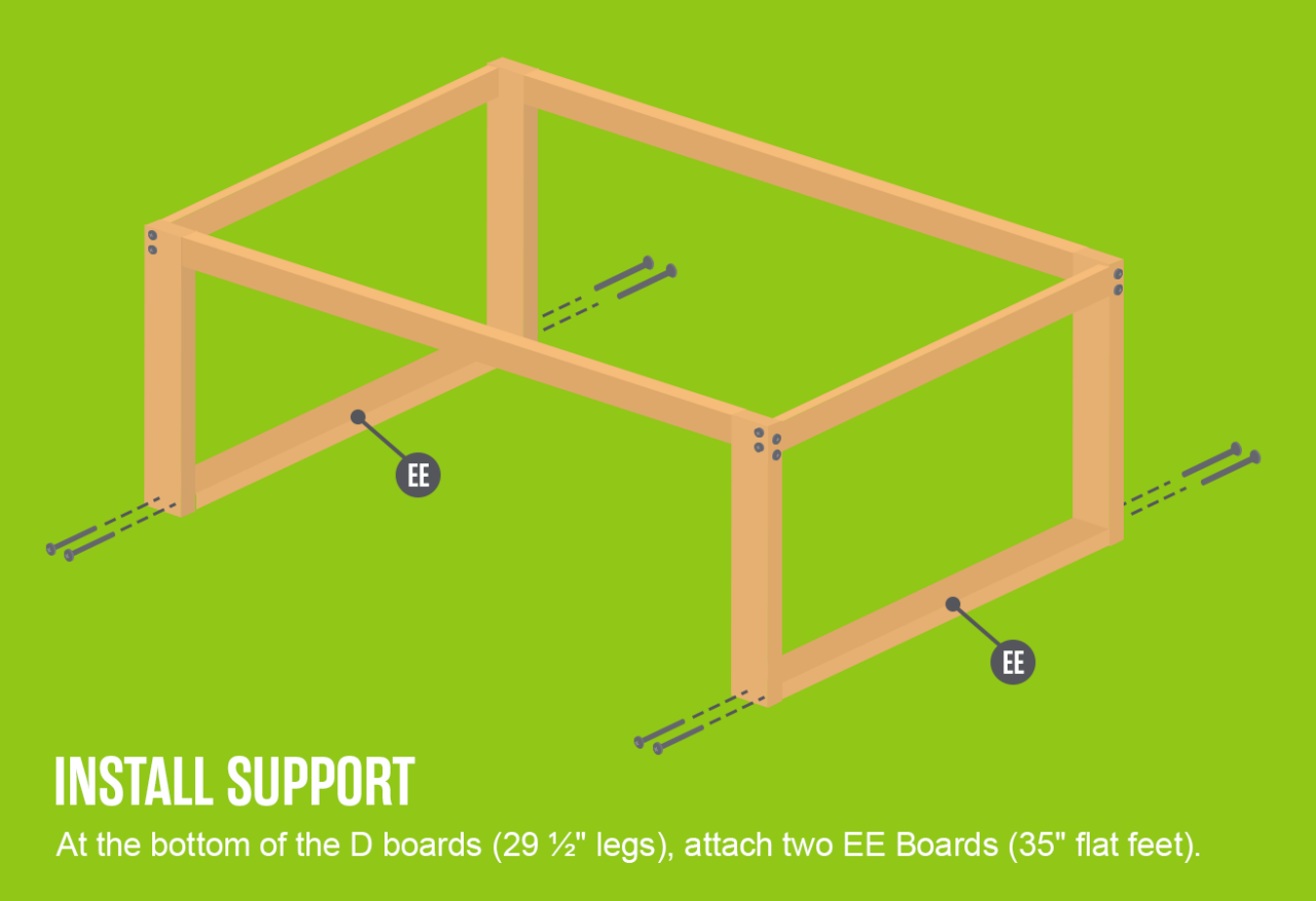 DIY Farmhouse Dining Table | Extra Space Storage