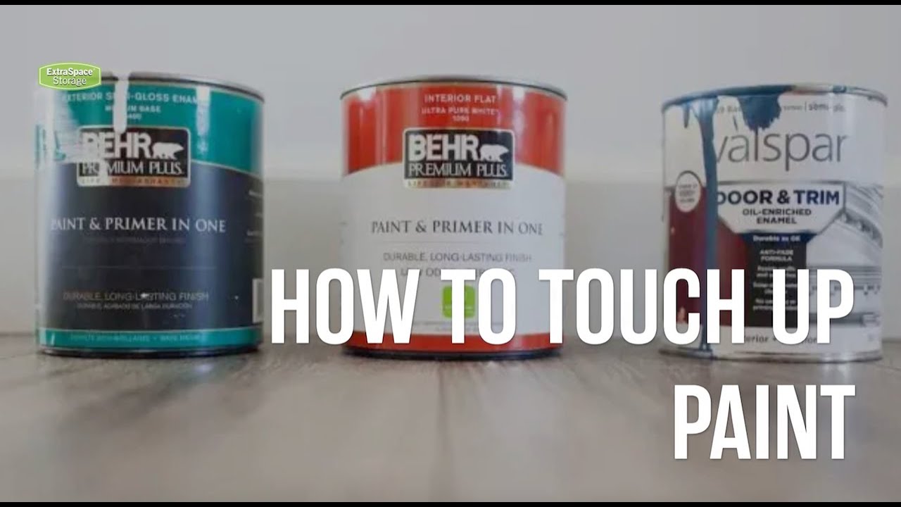 Your Step-by-Step Guide to Paint Touch-Ups | Extra Space Storage