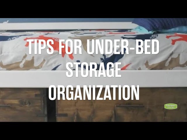 7 Steps to Build DIY Under-Bed Storage | Extra Space Storage