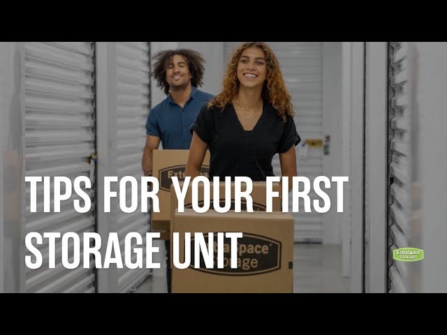 9 Storage Tips for First-Time Storage Renters | Extra Space Storage