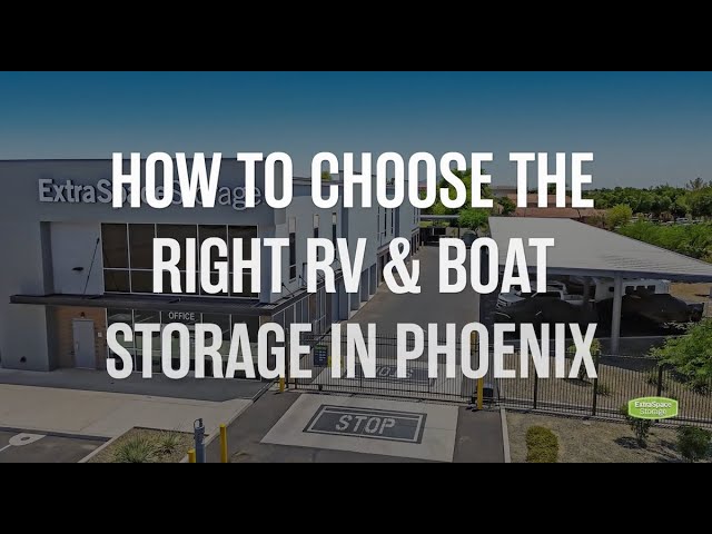 Guide to RV & Boat Storage in Phoenix: Cost, Types, & More