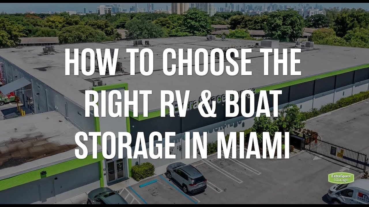 Guide to RV & Boat Storage in Miami: Cost, Types, & More